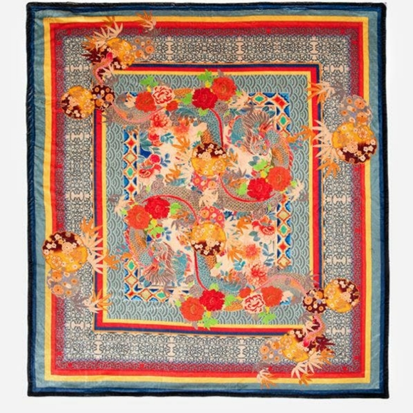 Johnny Was | Bedding | Johnny Was Dragon Cozy Blanket | Poshmark